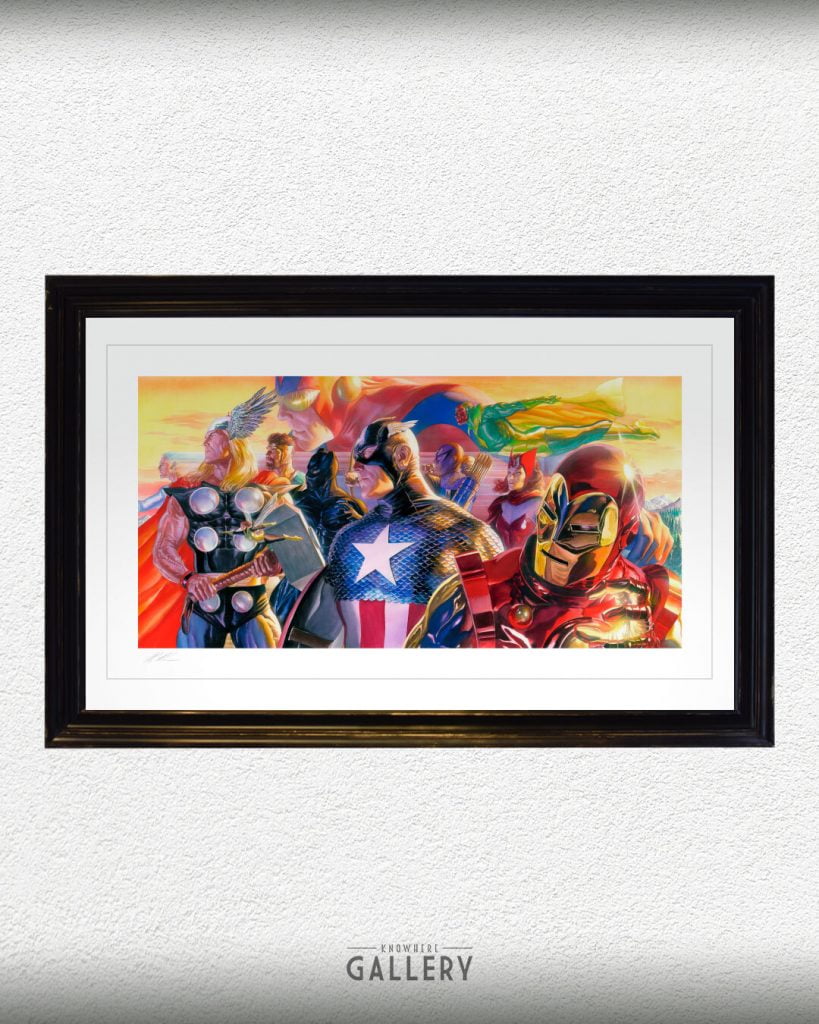 Marvel – “Invincible” by Alex Ross – Knowhere Collectibles Cafe
