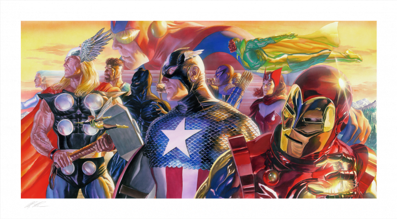 Marvel – “Invincible” by Alex Ross – Knowhere Collectibles Cafe
