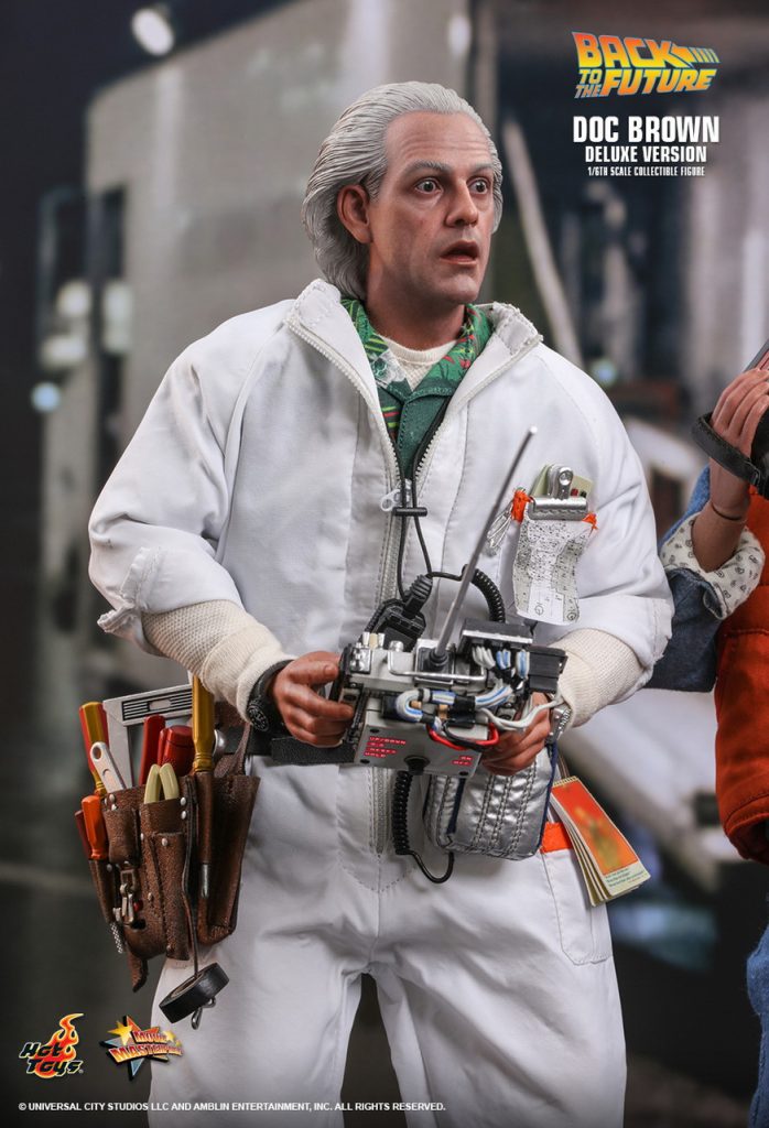 Hot Toys – BTTF – Doc Brown Deluxe Version 1/6 Scale – Knowhere ...