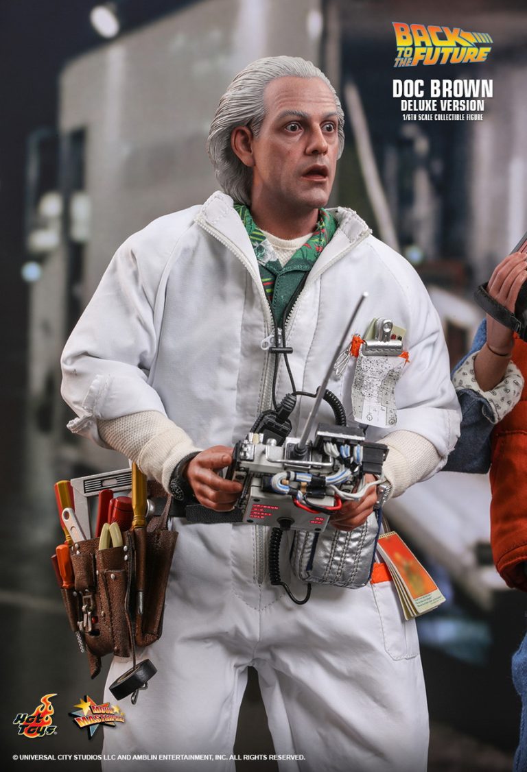 Hot Toys – BTTF – Doc Brown Deluxe Version 1/6 Scale – Knowhere ...
