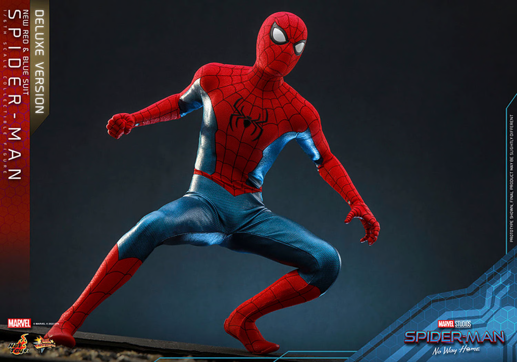 Hot Toys – Spider-Man: No Way Home – Spider-Man (New Red and Blue Suit ...