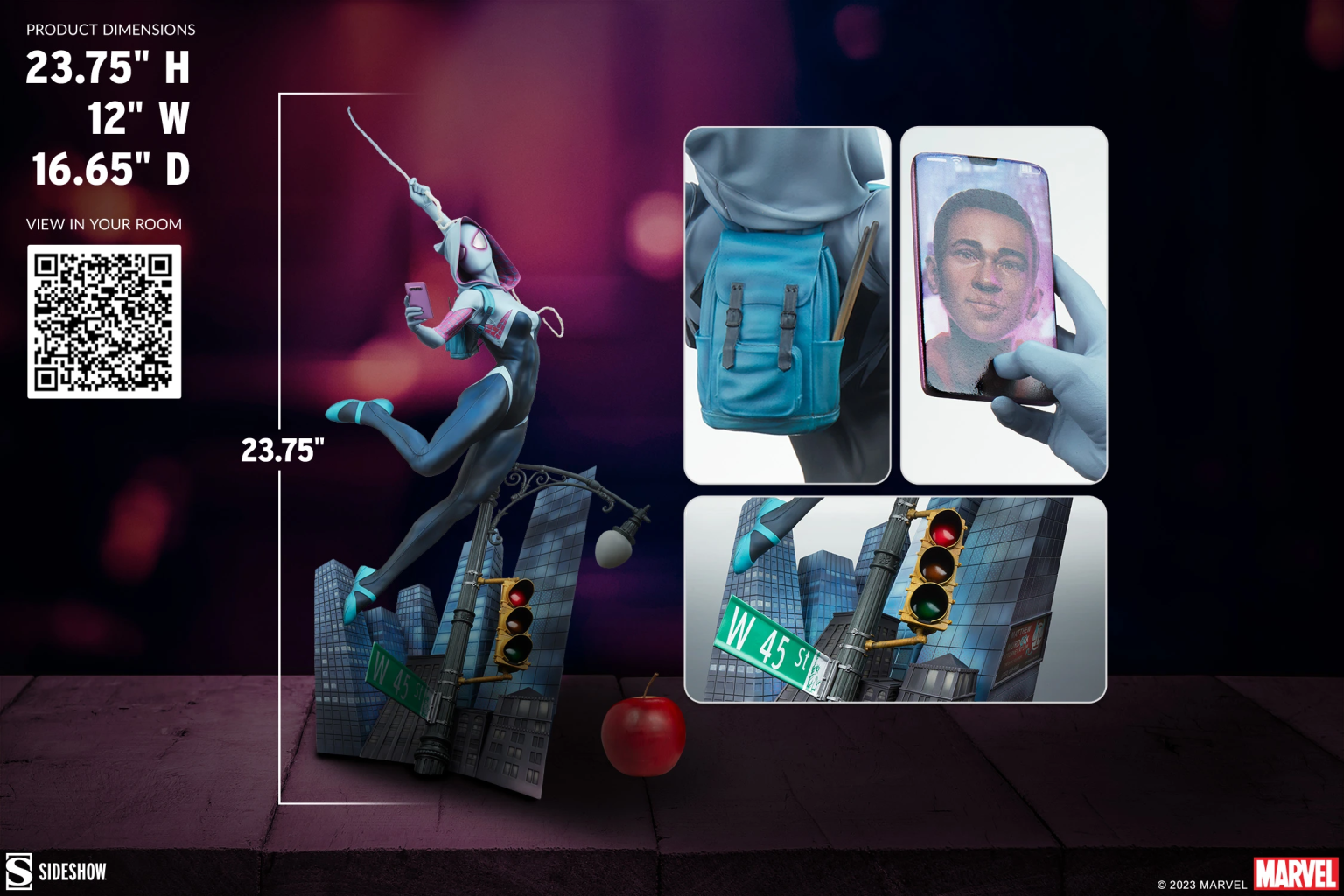 Sideshow – Marvel – Ghost-Spider (Spider-Gwen) 1/4 Premium Format ...
